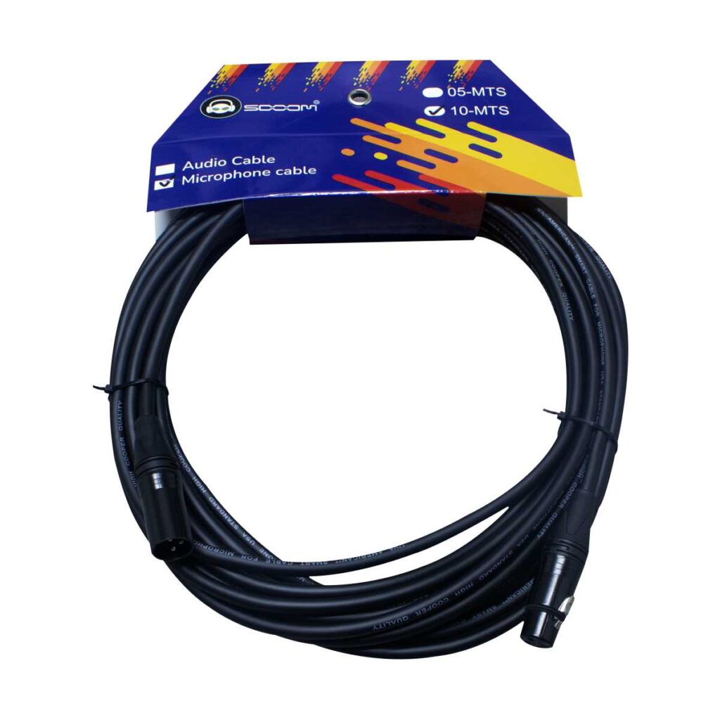 CONECTORES EN CABLES – CM-70-XLR-10MTS – Import Audiotec SAC